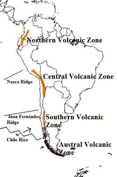 Andean Volcanic Belt And Pacific Ring Of Fire Earths Geological Marvels
